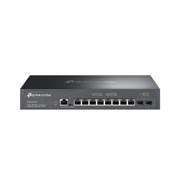 TP-LINK 8-PORT MANAGED SWITCH, 2.5 Gbps RJ45(8), 10GE SPF+(2), 5YR WTY ...