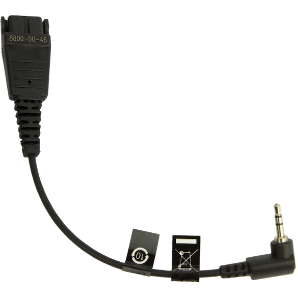 JABRA MOBILE QD TO 2.5MM JACK CORD (8800-00-46) — Madnics