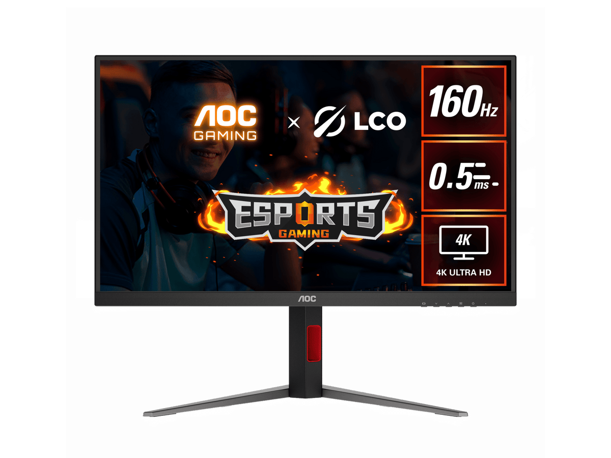 AOC 27 inch gaming monitor UHD 4K 160Hz IPS HDR400 — Madnics